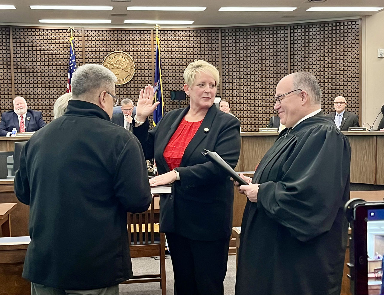 ‘Truly Grateful’: Ecklund Sworn In As Next Mayor Of Jamestown | News ...